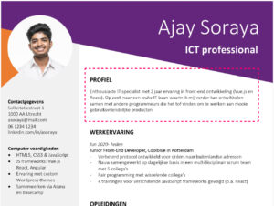 Persoonlijk profiel op je cv: tips en voorbeelden - Beaks.nl