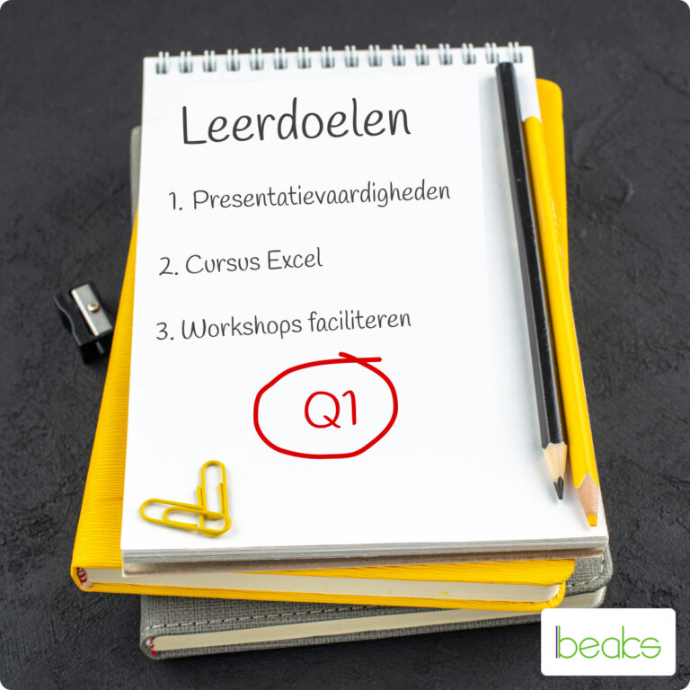 Leerdoelen voor je stage: voorbeelden en tips - Beaks.nl